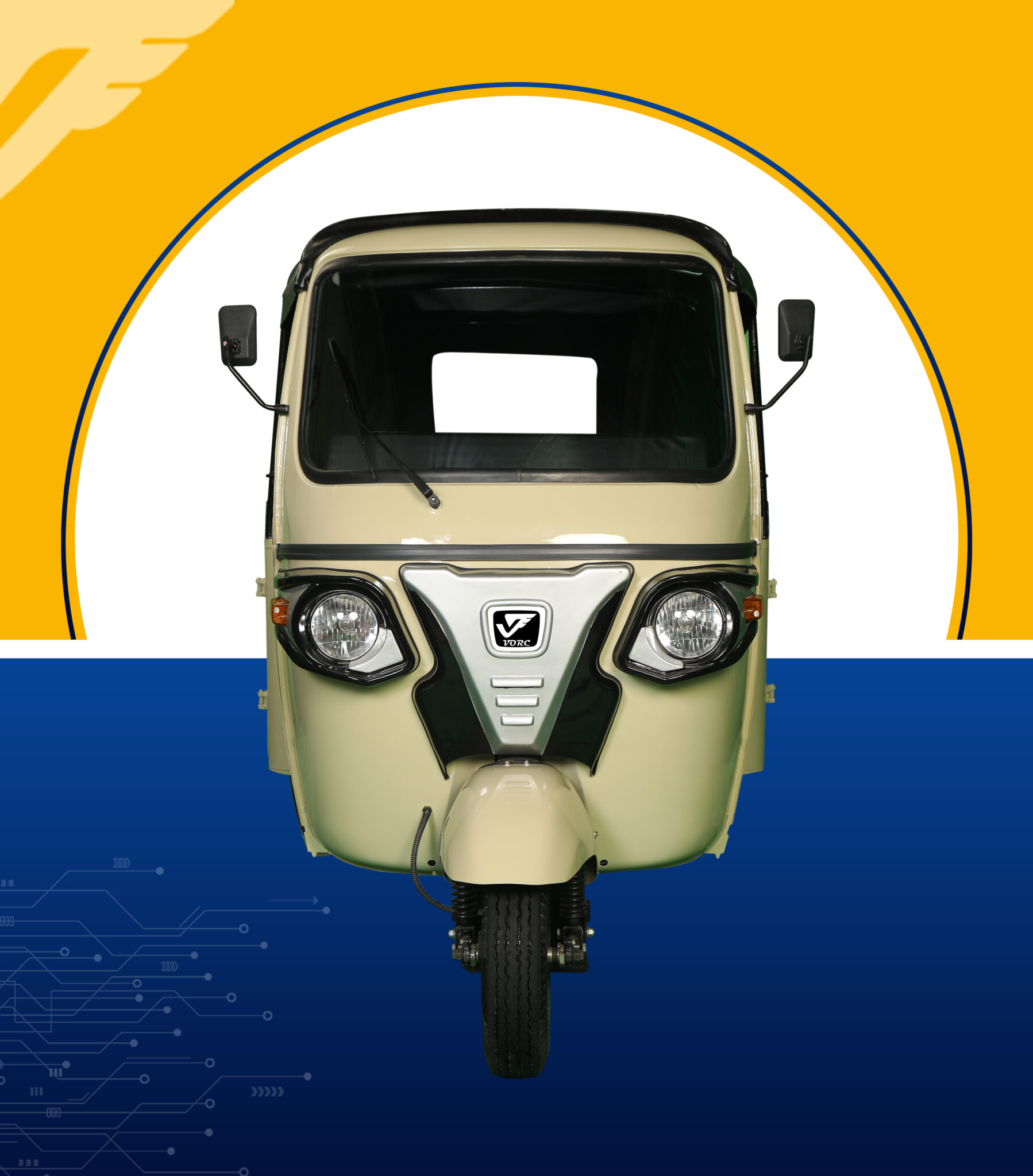 Auto Rickshaw Manufacturer and Exporter in India-VORC Motors
